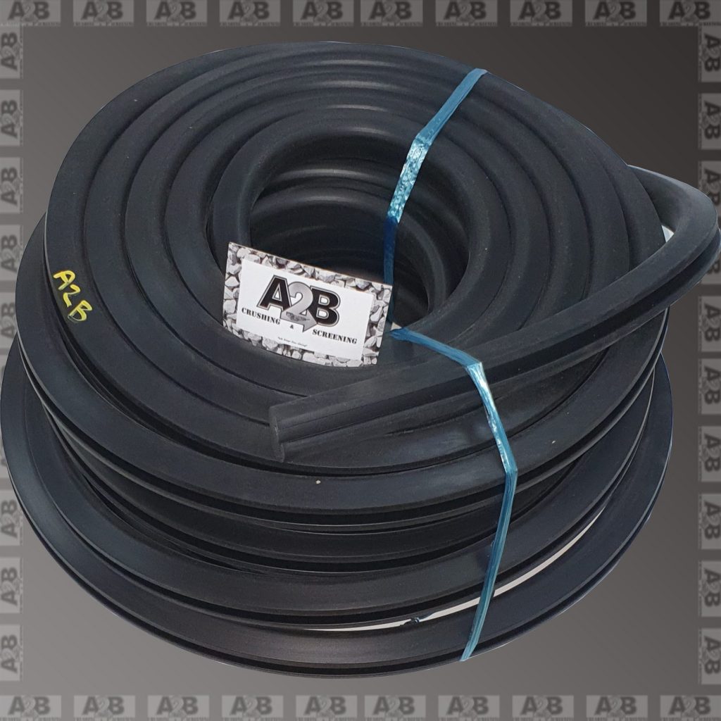 CAPPING RUBBER to suit FINLAY MACHINES - A2B Crushing and Screening