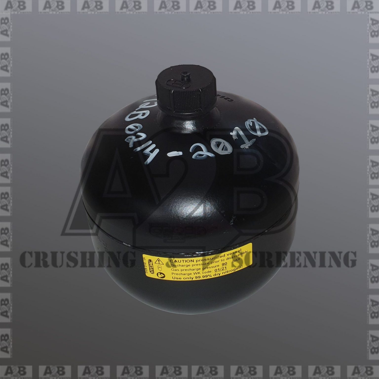 TOGGLE PRESSURE ACCUMULATOR (CHARGED) to suit SANDVIK MACHINES - A2B ...